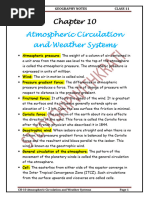 Tri-Cellular Model of Atmospheric Circulation | PDF | Atmospheric ...