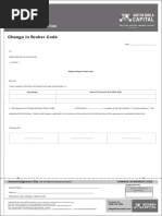 Change in Broker CAMS | PDF | Business | Law