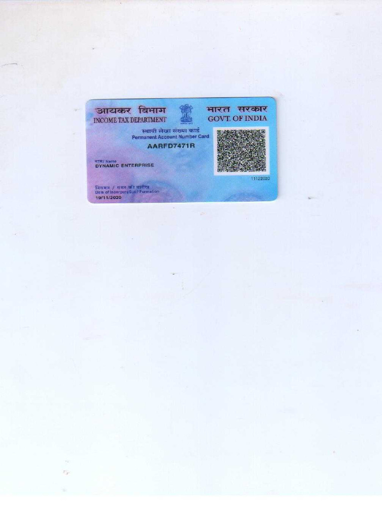 2 Dynamic Pancard | PDF