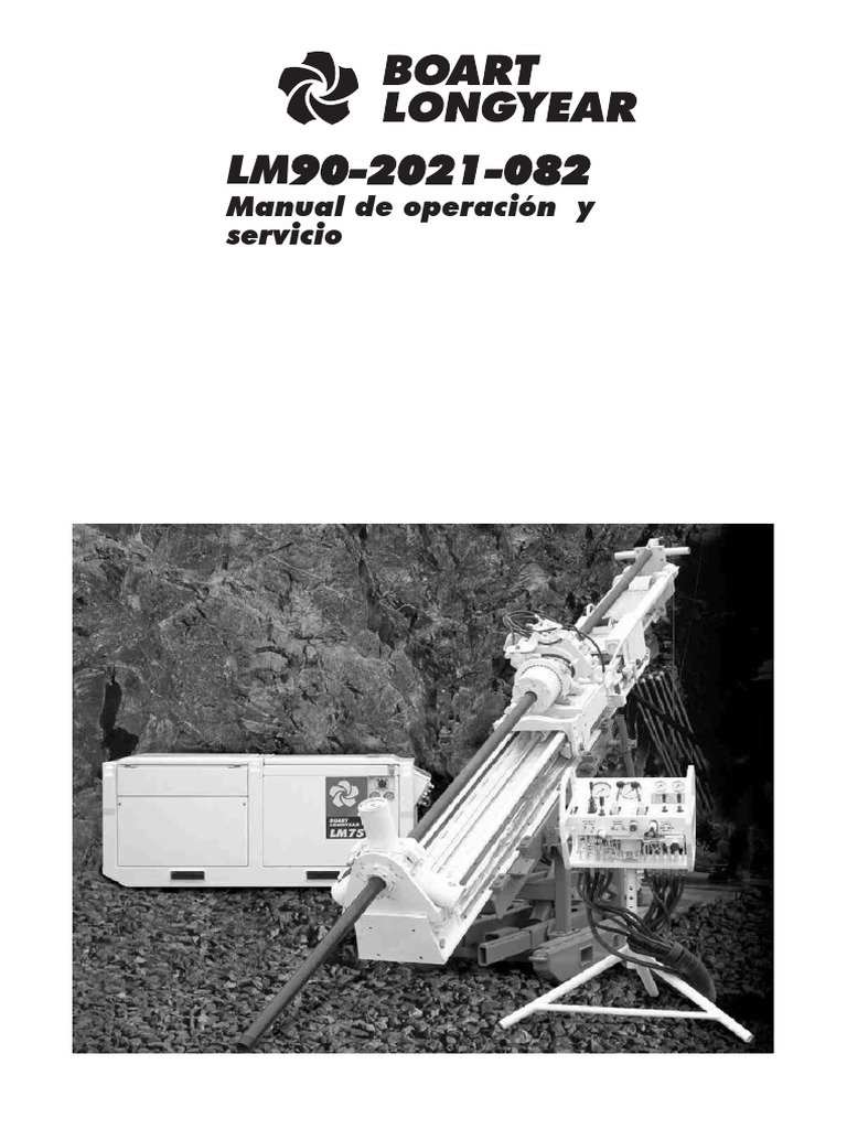 Lm90 2021 082 Operating Manual | PDF | Bomba | Perforación