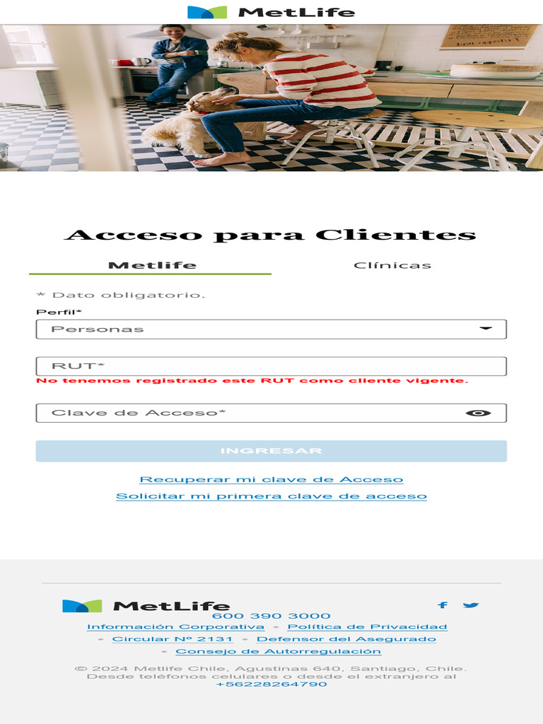 Portal de Clientes MetLife | PDF