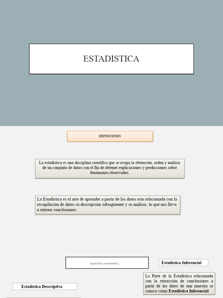 Conceptos Introduccion | PDF | Estadísticas | Muestreo (Estadísticas)