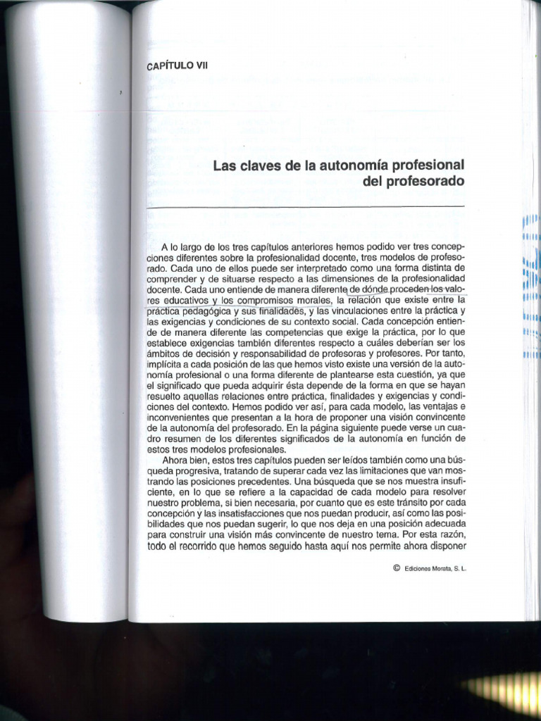 LECTURA 1 Autonomia - Profesional Contreras | PDF