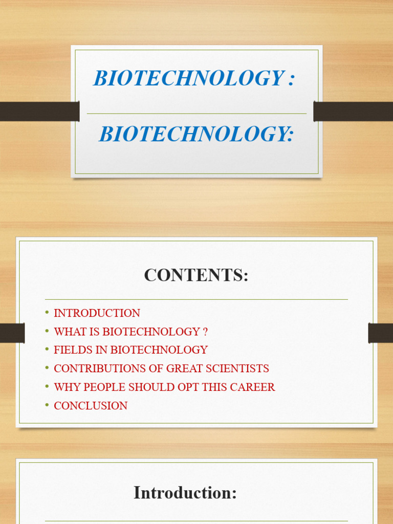 Biotechnology Biotechnology Download Free Pdf Biotechnology