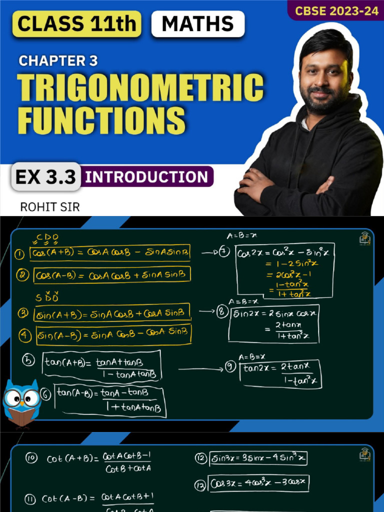 ch3 Ex 3.3 Intro | PDF