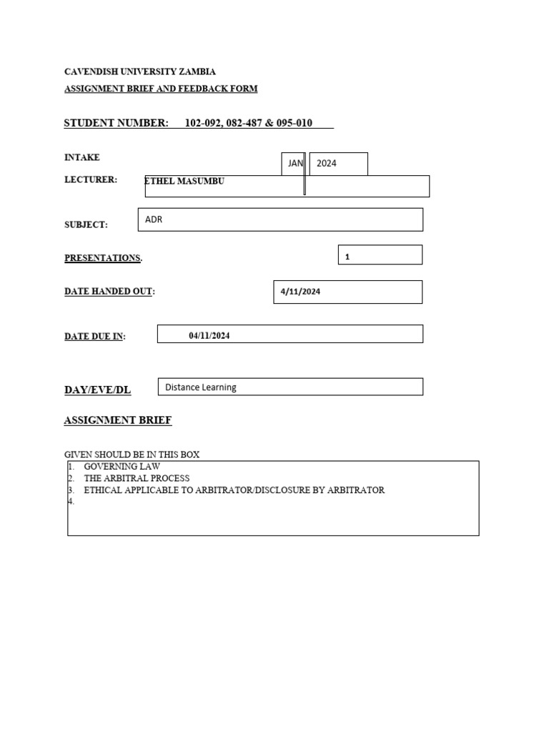 ADR PRESENTATION FINAL[1] | PDF | Arbitration | Lawsuit