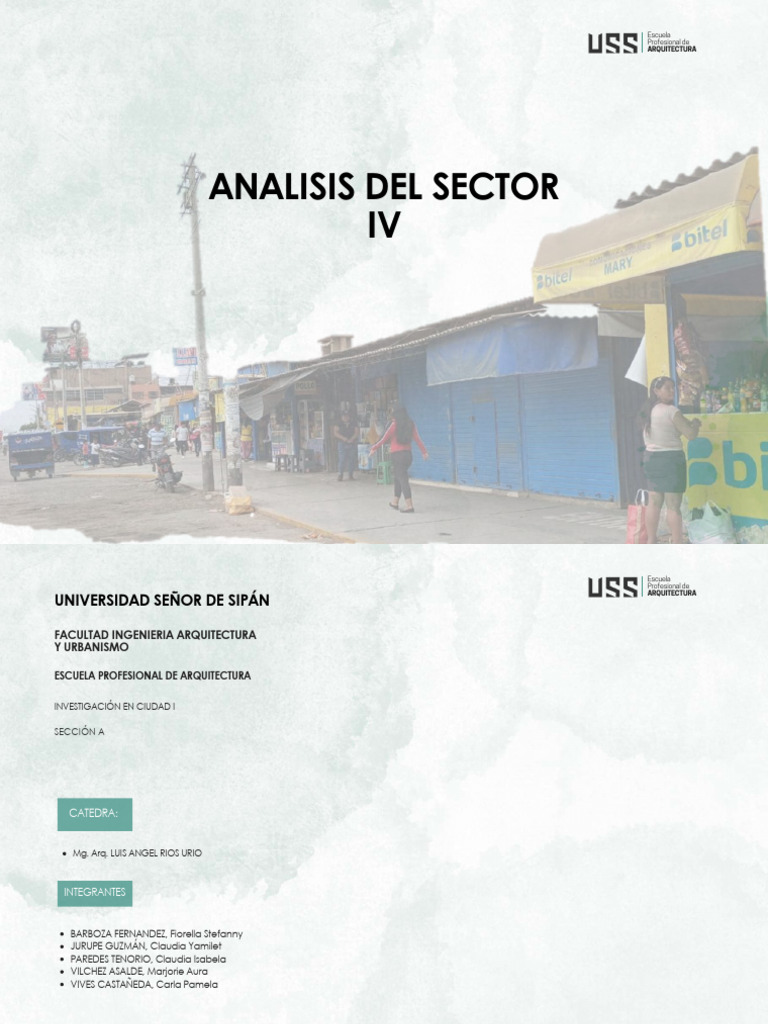 ANALISIS SECTOR IV - Paredes Tenorio Claudia Isabela - Compressed | PDF ...