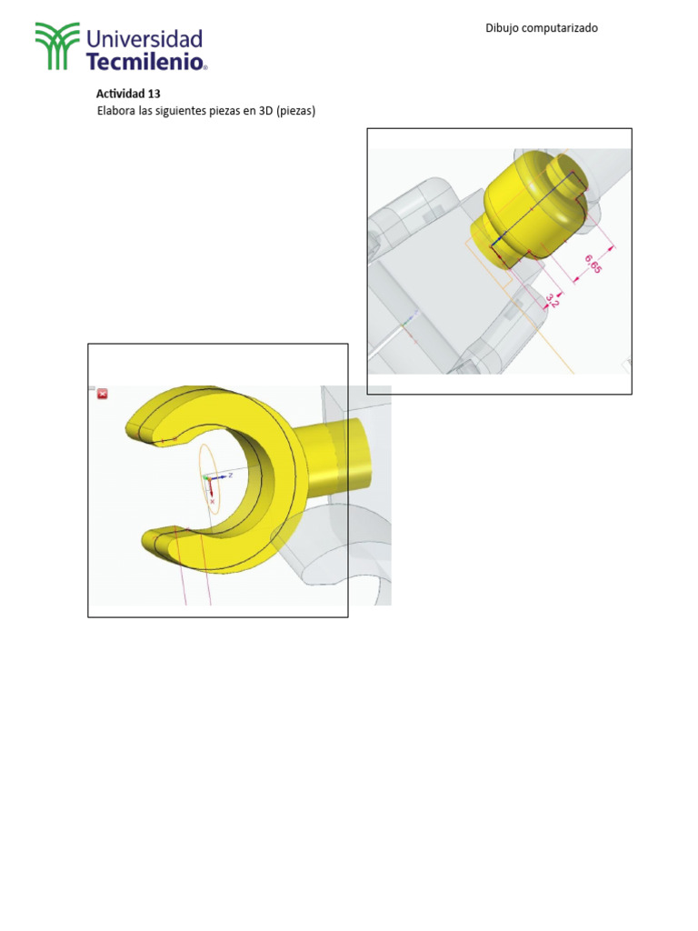 Actividad 14 Dibujo Computarizado | PDF