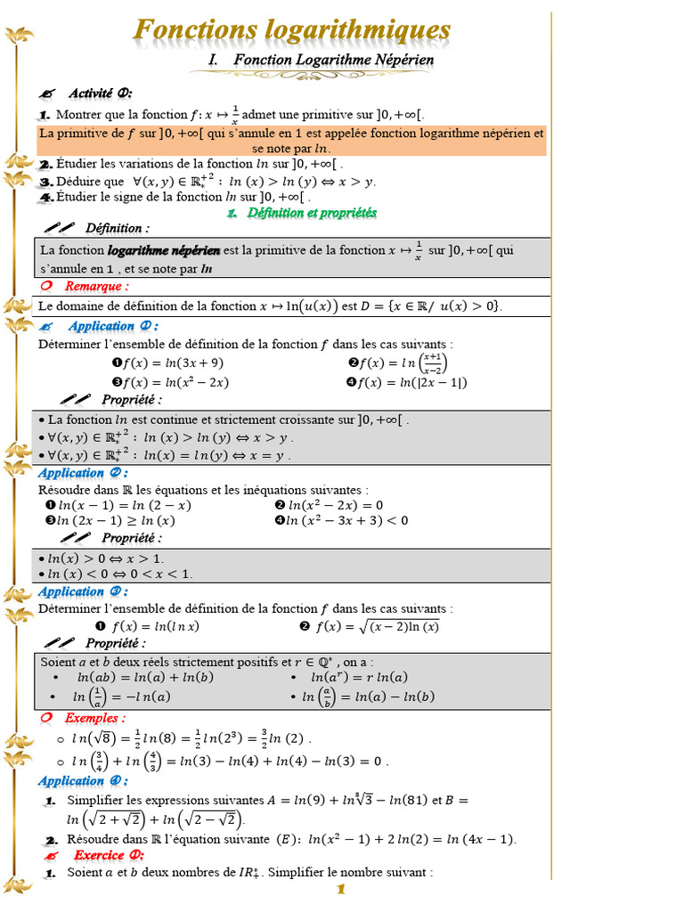Nombres complexes 2 Bac PC : Cours et Résumé | PDF | Nombre complexe ...