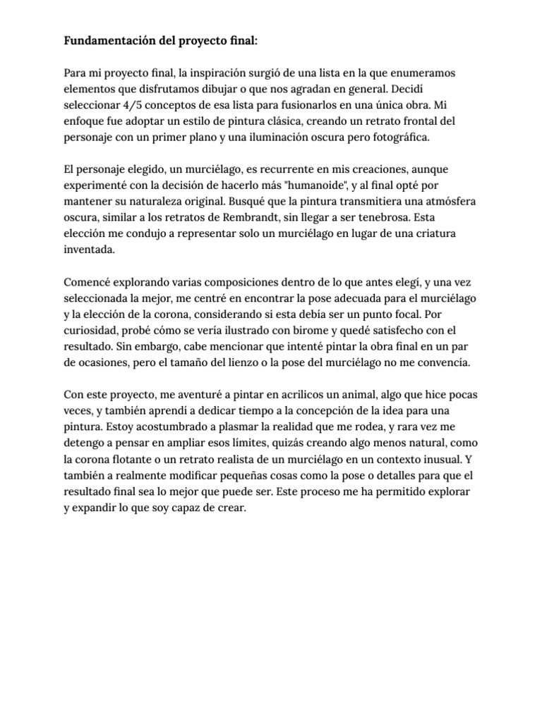 Fundamentacion proyecto final (1) | PDF | Color