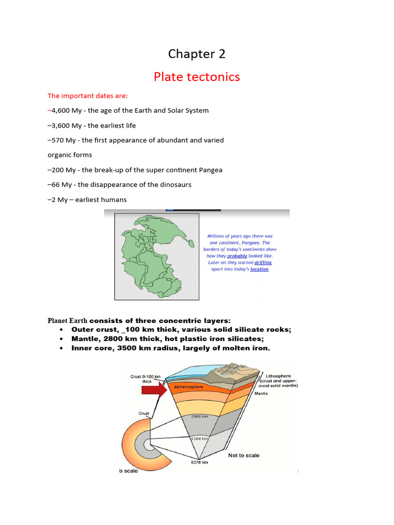 Chapter 2 | PDF | Plate Tectonics | Crust (Geology)