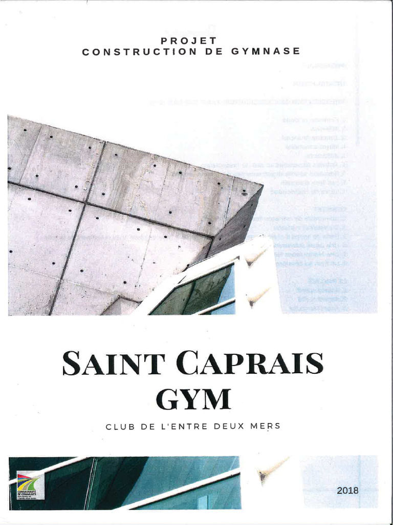 Projet de Salle de Gym | PDF