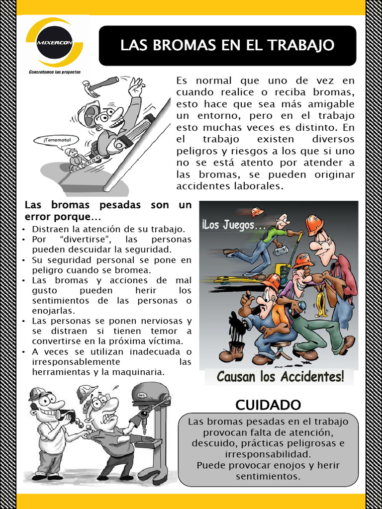 Las Bromas en El Trabajo | PDF