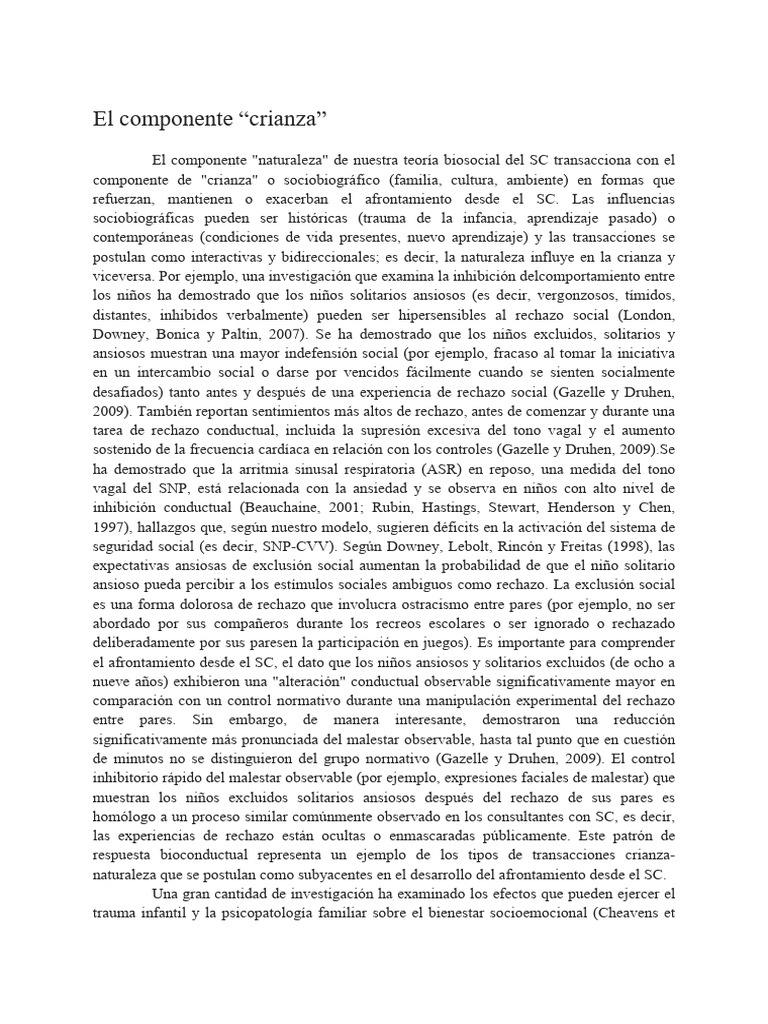 Crianza y Afrontamiento | PDF | Las emociones | Ansiedad