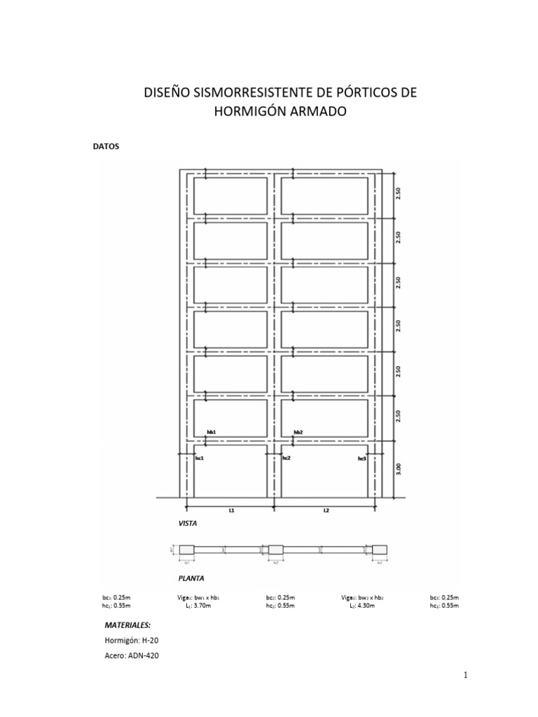 04_Ejercicio Diseno de Vigas | PDF | Viga (Estructura) | Rigidez