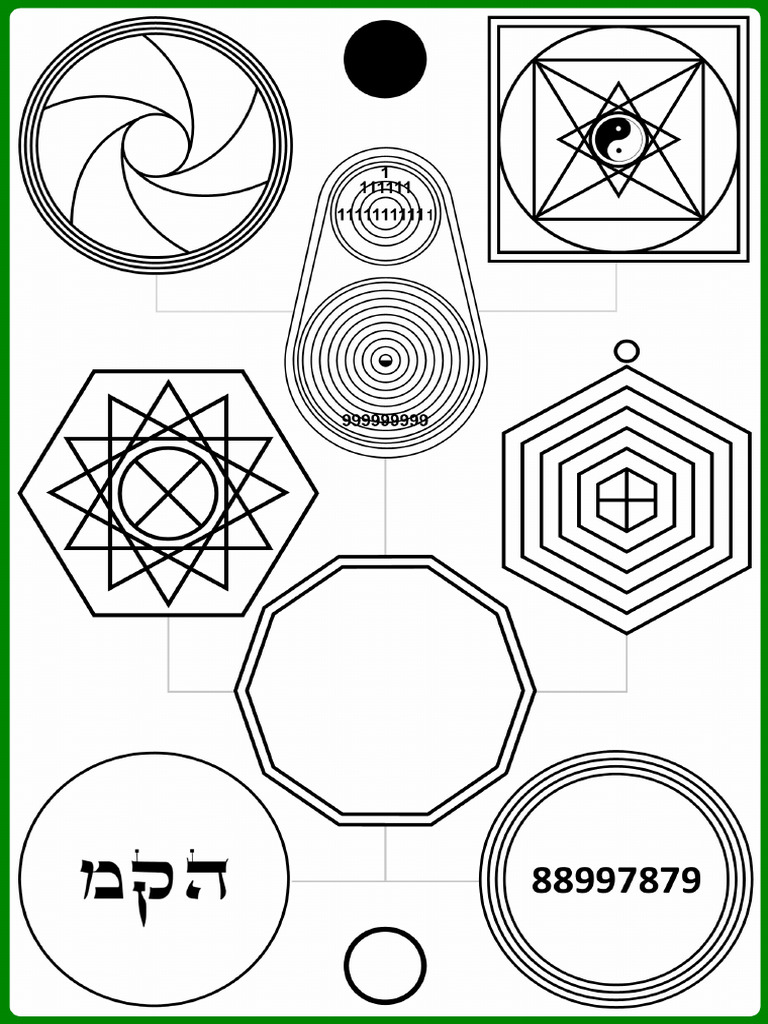 05 Mesa de Graficos Radionicos Saude Fisica e Emocional | PDF