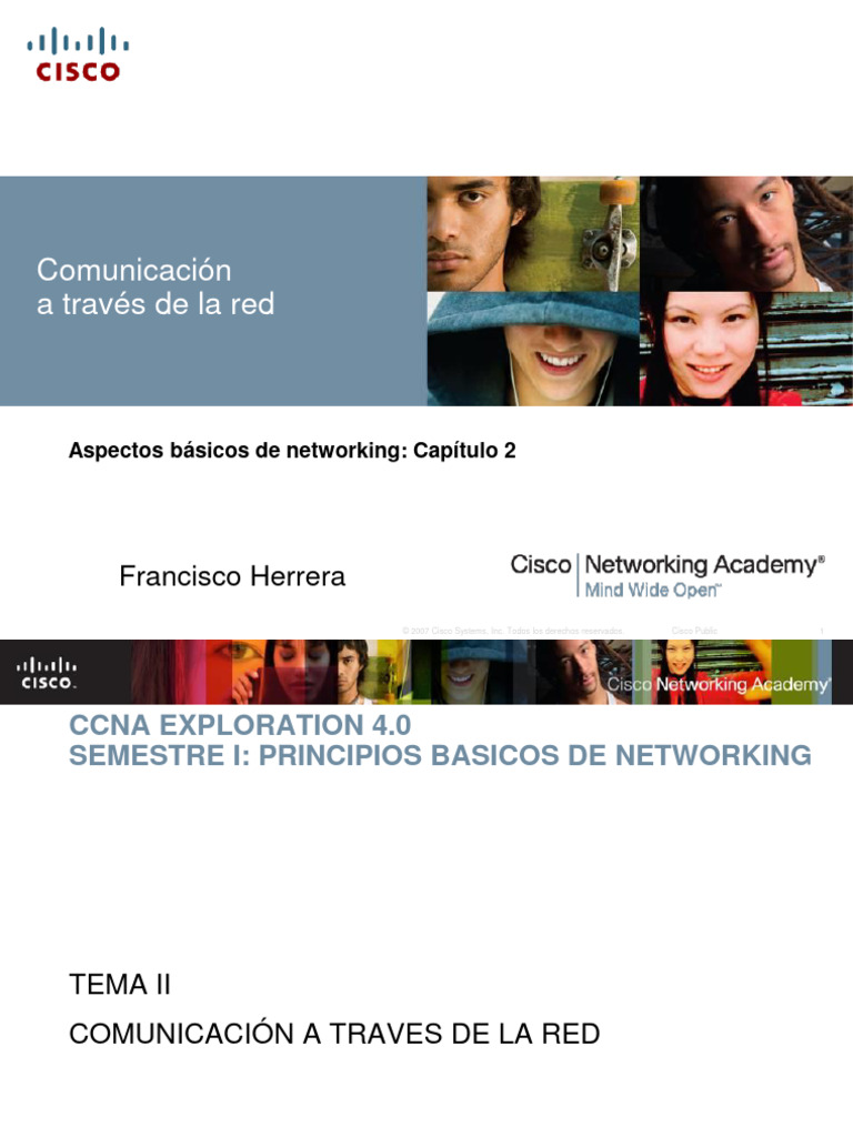 CCNA Exploration 1 Chapter 2 | PDF | Red de computadoras | Modelo osi