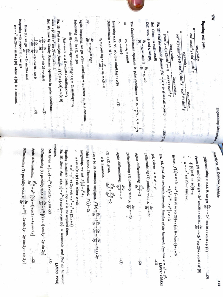 Advanced Complex Variables | PDF | Mathematical Analysis | Complex Analysis