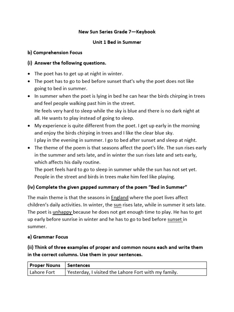 NS-KeyBook-Eng-Class 7 | PDF | Climate Change | Greenhouse Effect