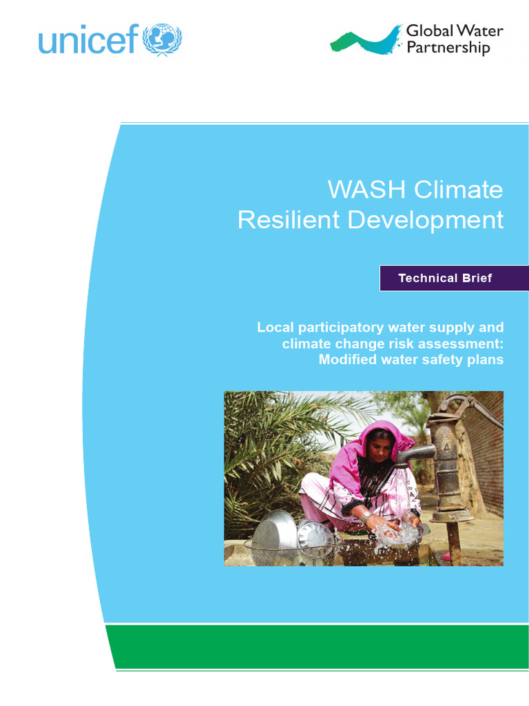 Climate Resilient Water Safety Plans | PDF | Wash | Risk