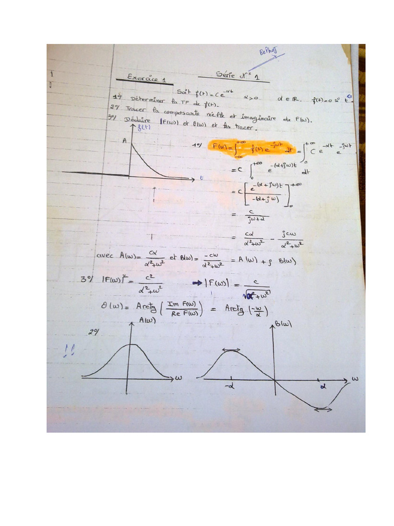 Correction+TD+Traitement+du+Signal | PDF