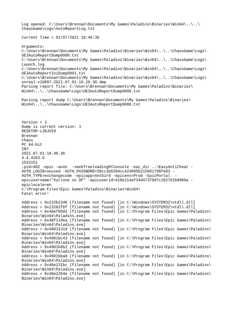 Auto Report Log Pdf Computer Architecture Computer File