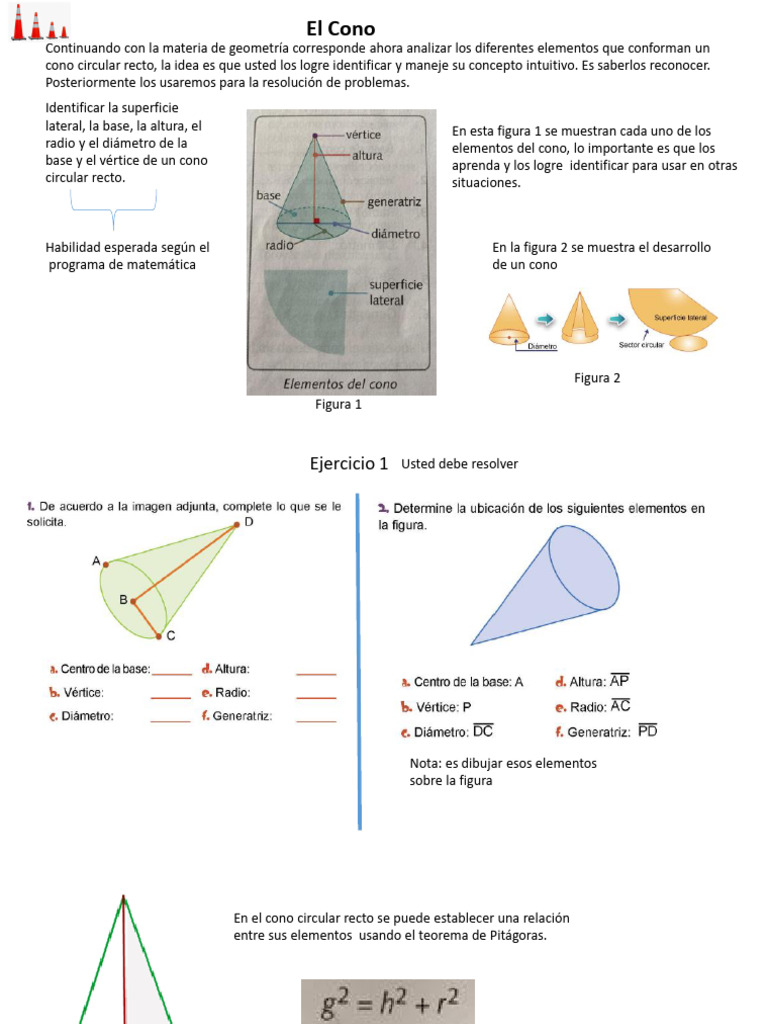 Gta 2 El Cono y Sus Secciones | Descargar gratis PDF | Geometría euclidiana | Geometría del ...