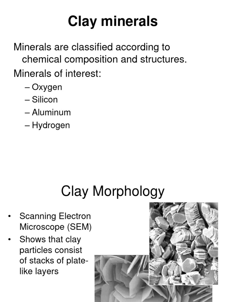 4 Consistency of Clays | PDF | Physical Chemistry | Chemical Substances