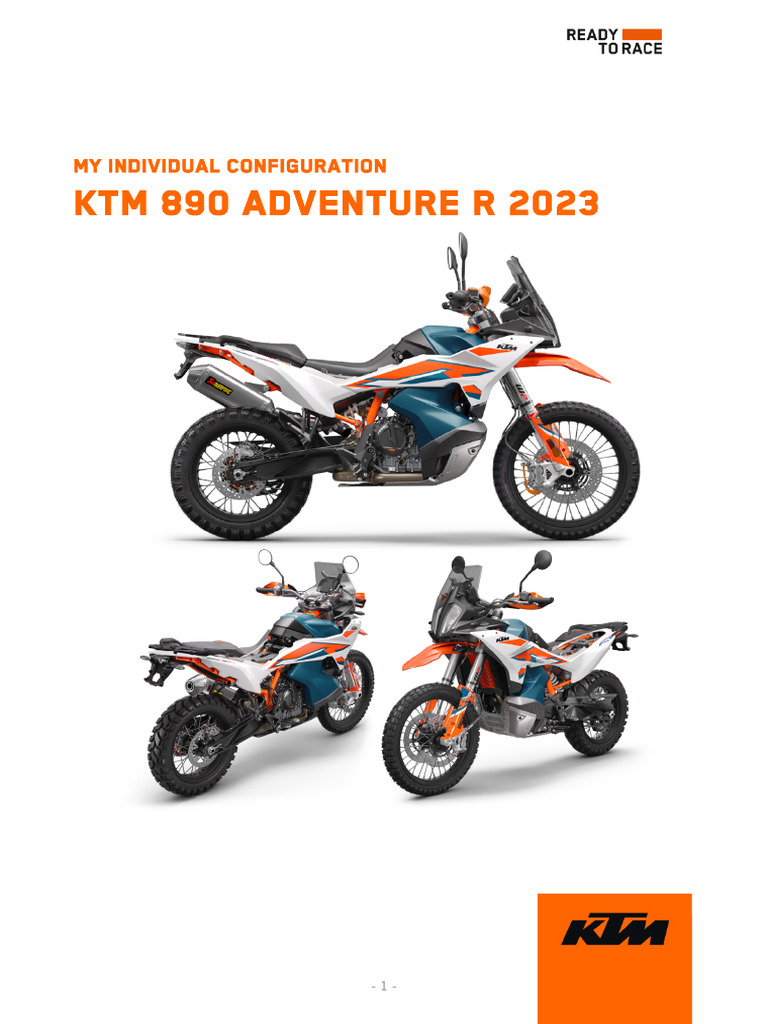 KTM 890 Adventure R Upgrades | PDF | Land Vehicles | Vehicle Technology