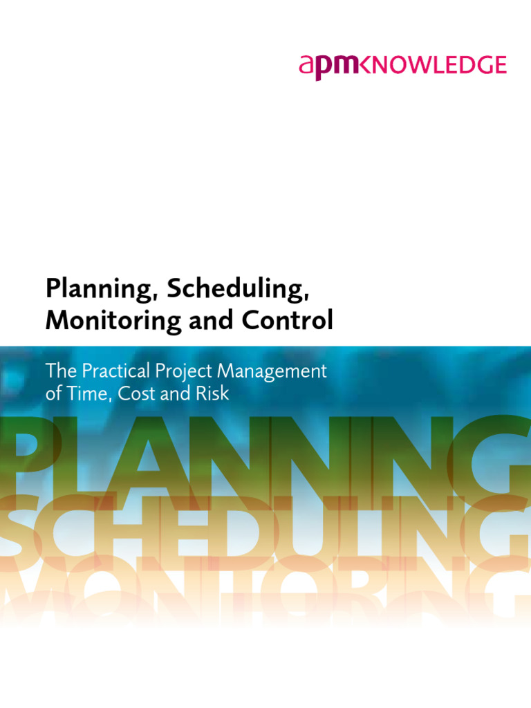Planning Scheduling Monitoring And Contr 1 Pdf Risk Risk Management