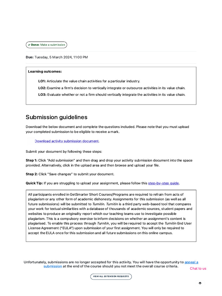 4.3 Activity Submission | PDF | Turnitin | Computing