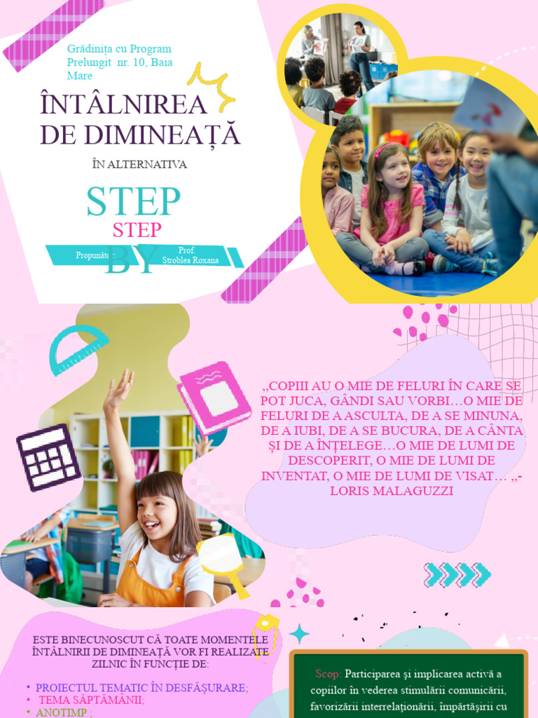 Intalnirea de Dimineata Step | PDF