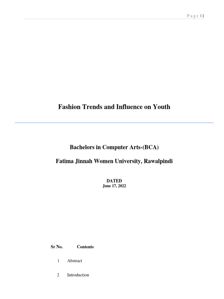 Gender Youth and Development | PDF | Fashion | Adolescence