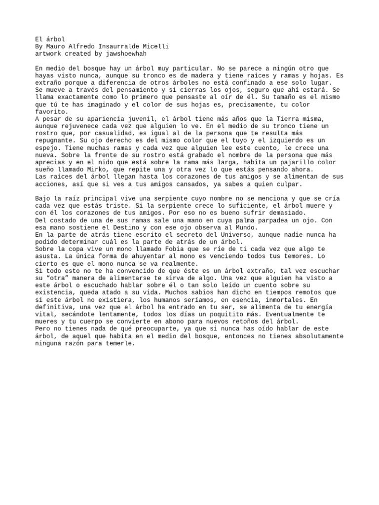 El Arbol | PDF