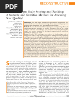 Observer-Scale POSAS-3.0 Generic-Scar English | PDF | Scar | Medicine