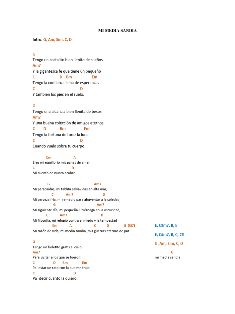 Mi Media Sandia | PDF