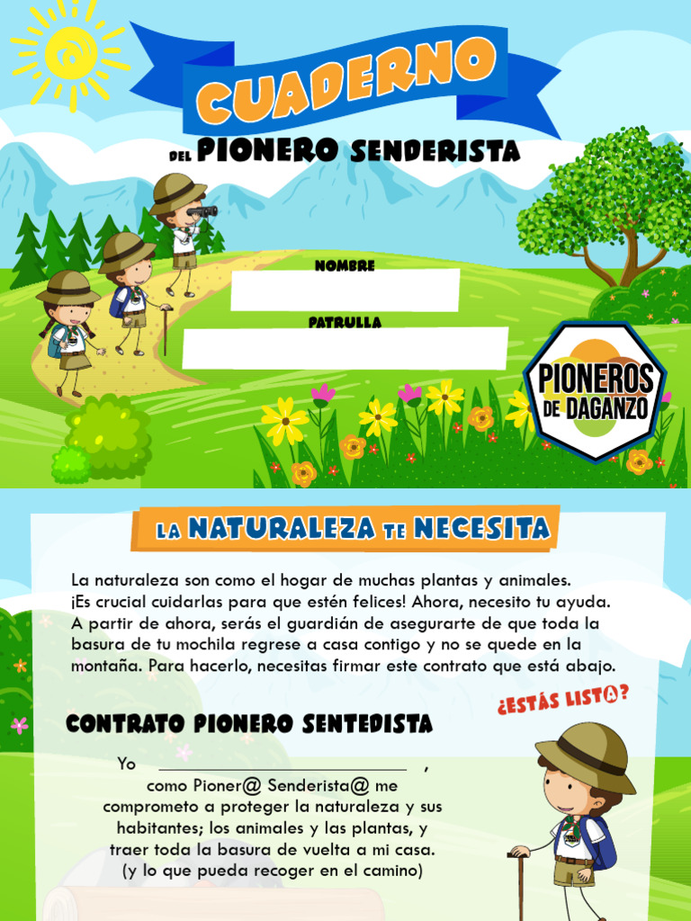 Compromiso Pionero Senderista | PDF | Cocina, comidas y vino | Hogar ...
