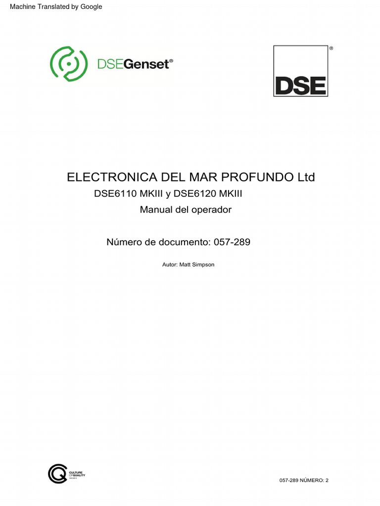Dse 6110-Mkiii-Dse 6120 Mkiii | PDF | Gsm | Teléfonos móviles