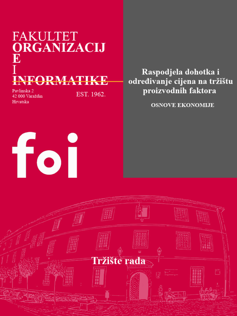OE Trziste Rada I Zemlje | PDF