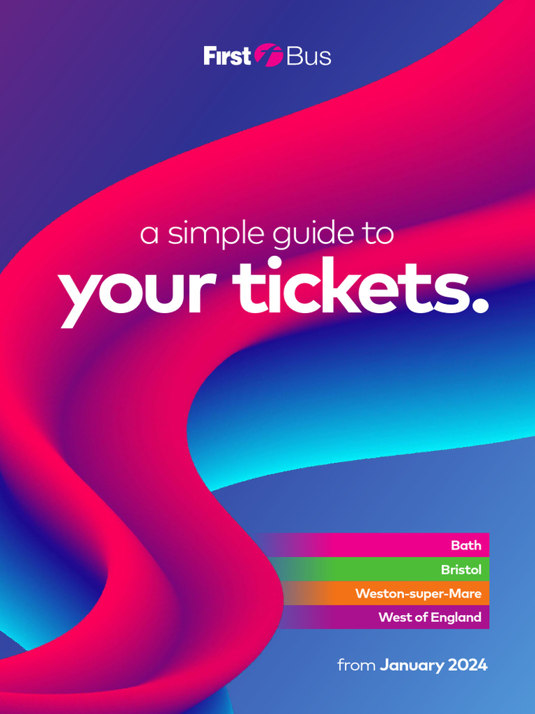 West England Bus Ticket Guide | PDF | Ticket (Admission) | Fare