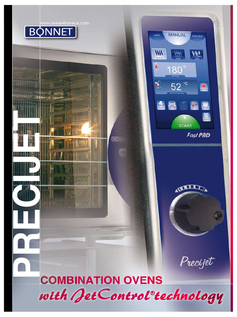 Bonnet Precijet ENG | PDF | Temperature | Cooking