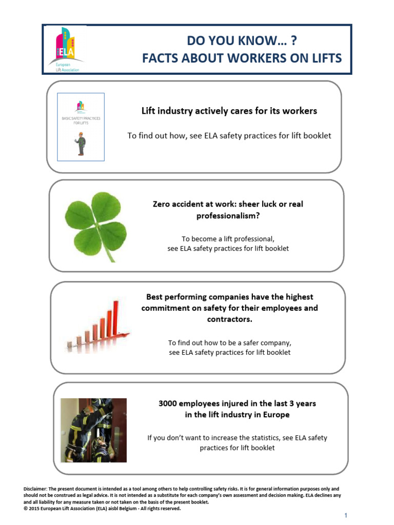 Lift Worker Safety Facts & Stats | PDF | Safety