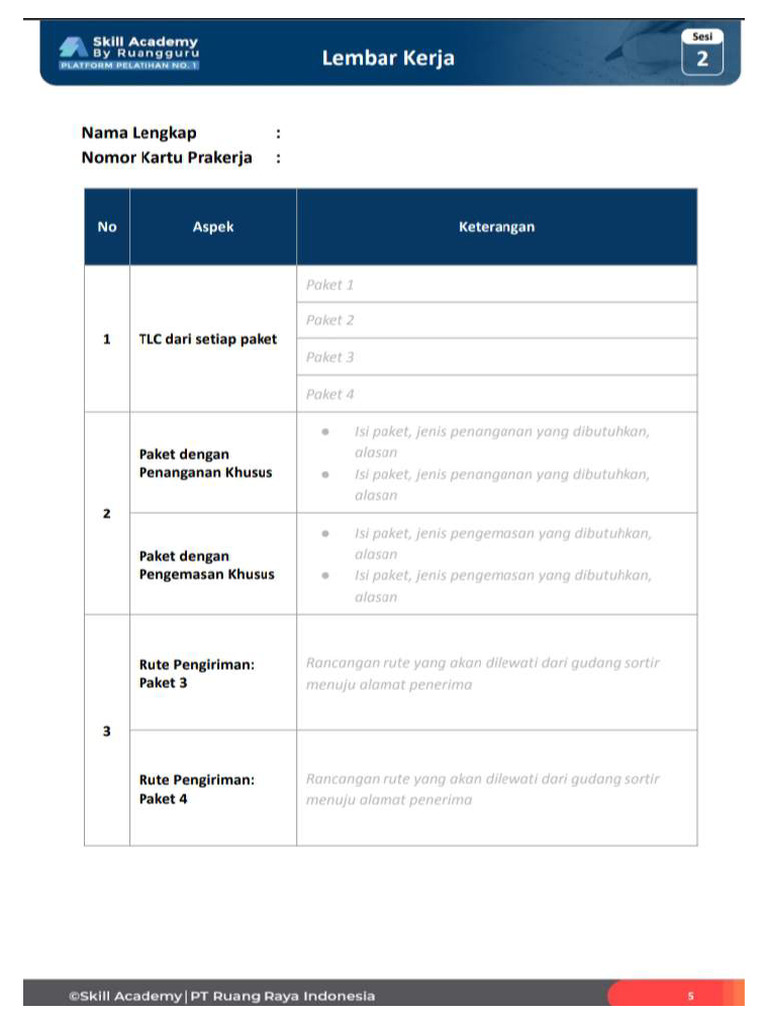 Menentukan Kode Resi | PDF