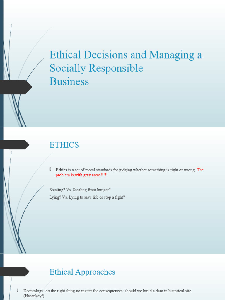 Ethical Business Practices Guide | PDF | Corporate Social ...