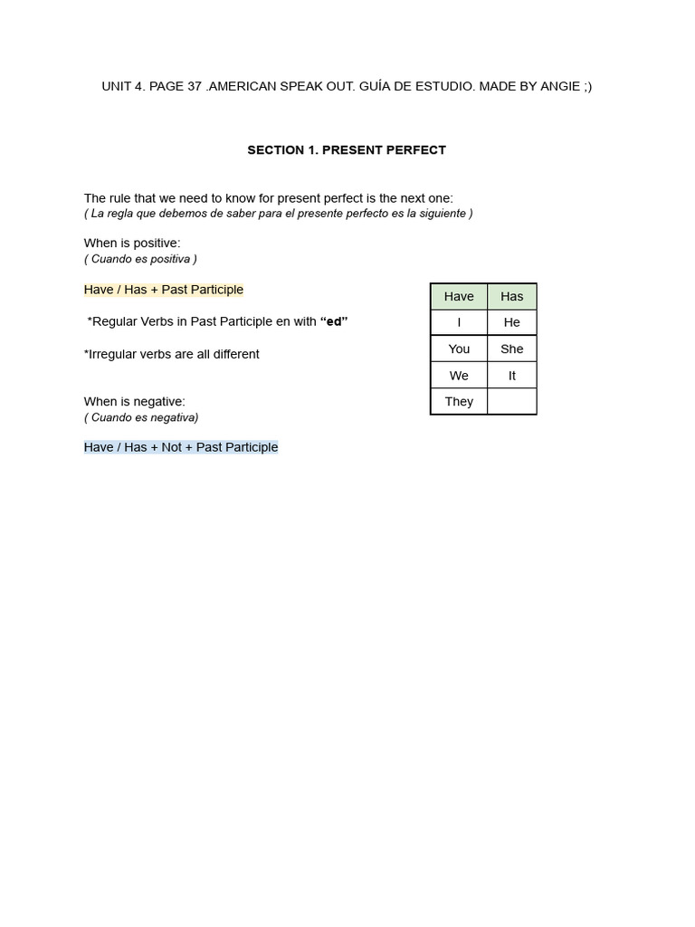 Inglés - UNIT 4. de Estudio | PDF | Syntax | Linguistic Morphology
