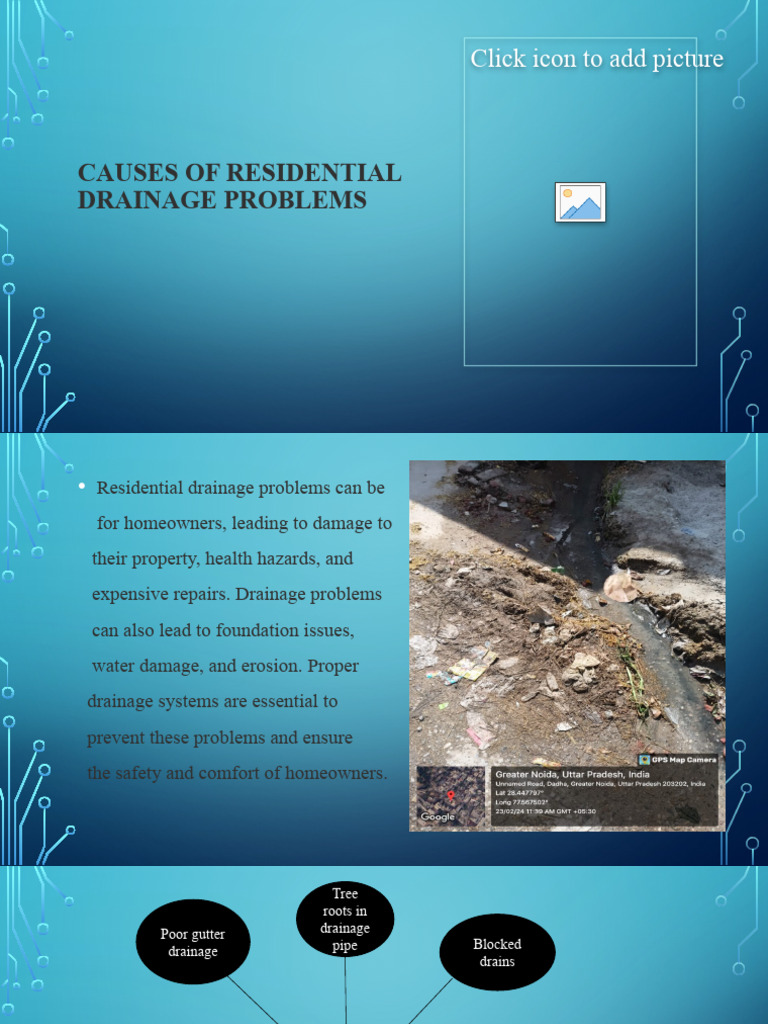 Causes of Residential Drainage Problems | PDF | Drainage | Flood
