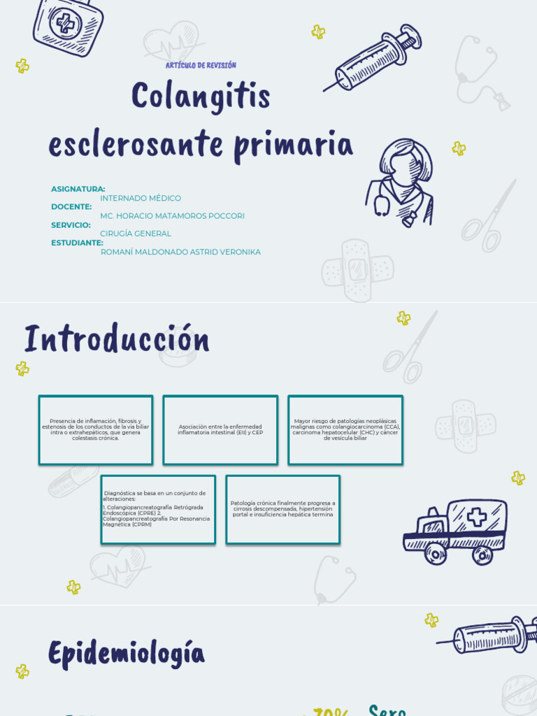 Colangitis esclerosante primaria | PDF | Especialidades Medicas ...