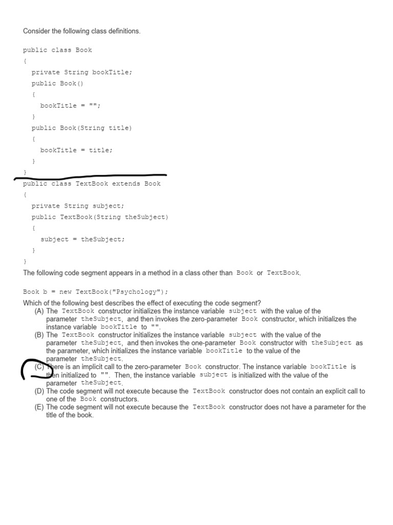 Inheritance Review | Download Free PDF | Constructor (Object Oriented Programming) | Programming