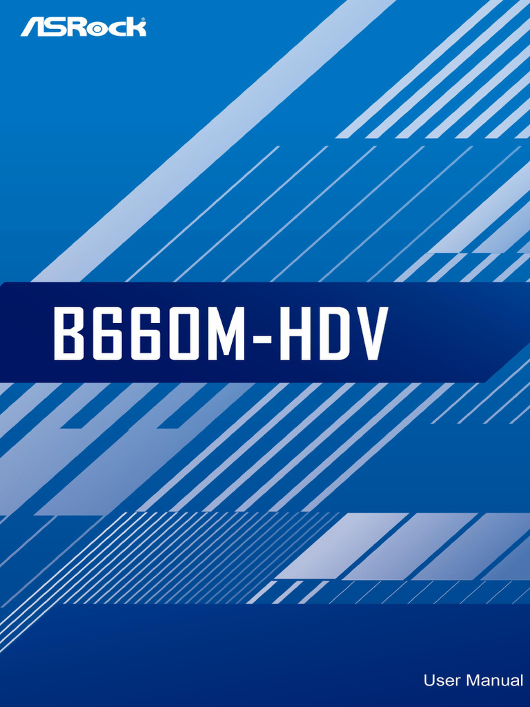 B660M HDV | PDF | License | Computing