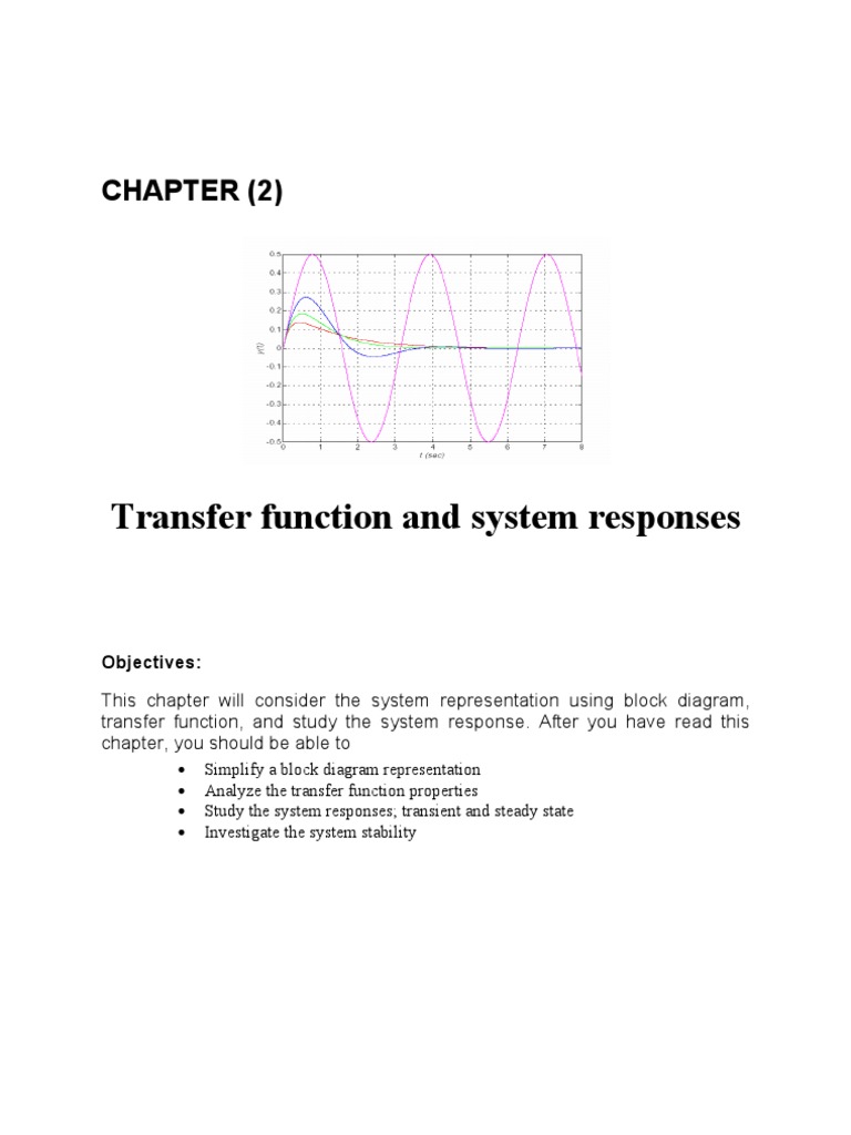 Mass-Spring-Dashpot System Analysis | PDF | Control Theory | Feedback
